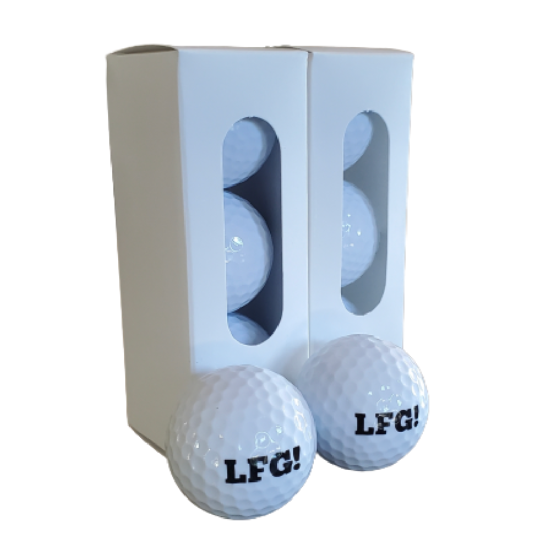 Funny Golf Balls - LFG! Designed for the casual golfer – Elevated Golf